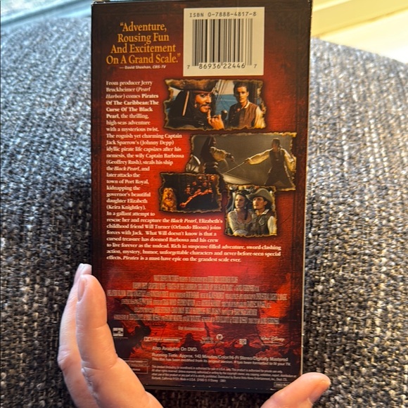 Disney | Cameras, Photo & Video | Pirates Of The Caribbean Vhs Tape ...